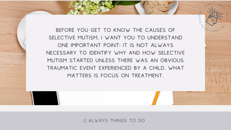 What Are the Causes of Selective Mutism? Parent's Advice.